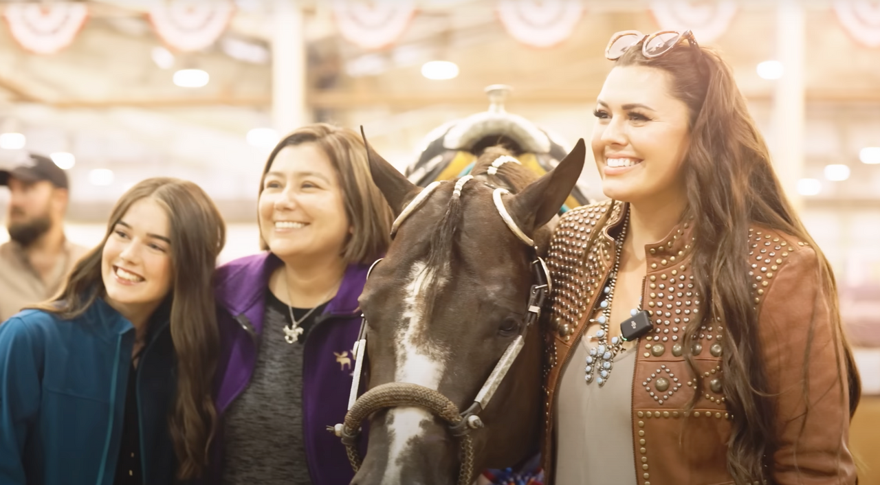 Katie Van Slyke and Denver Shine at the AQHA World Championship