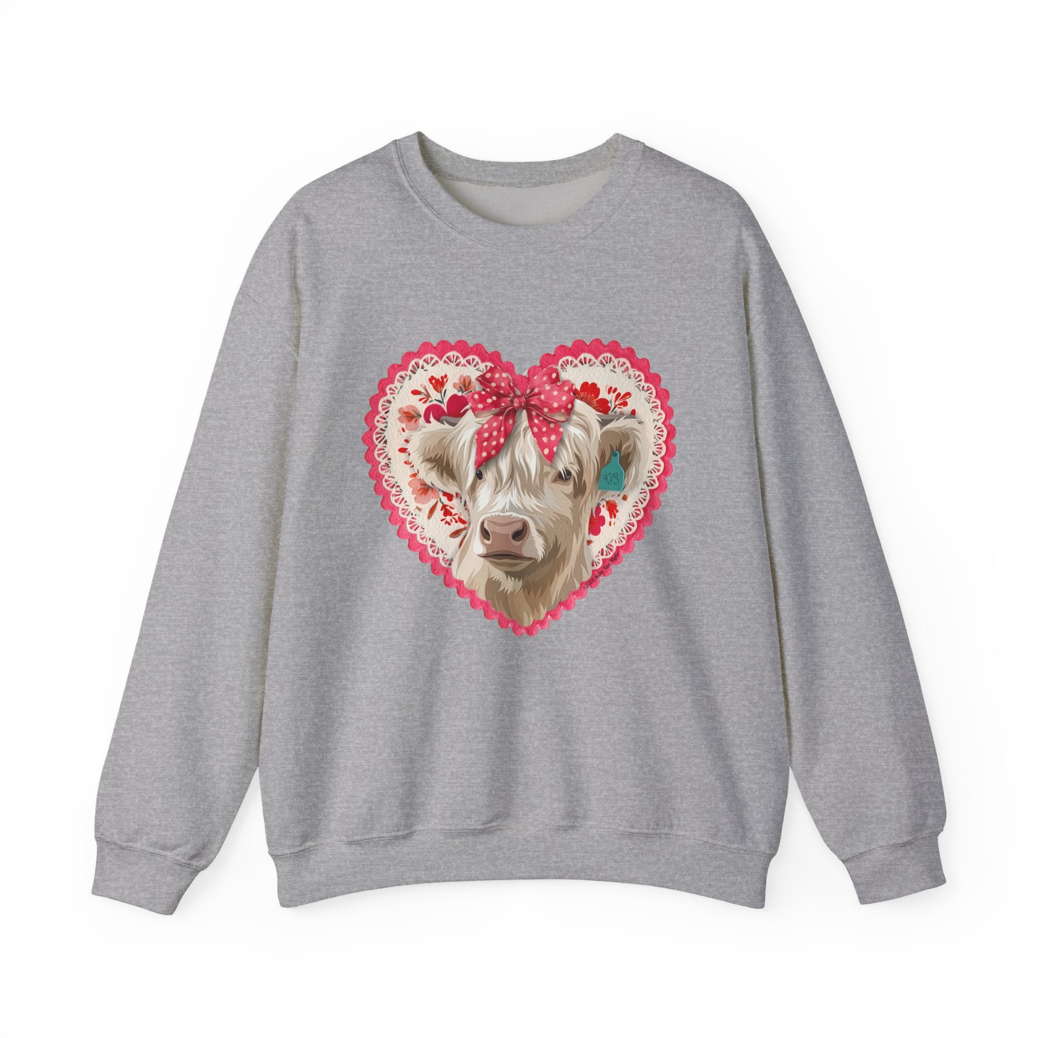 Cowlentine's Sweatshirt by Katie Van Slyke®