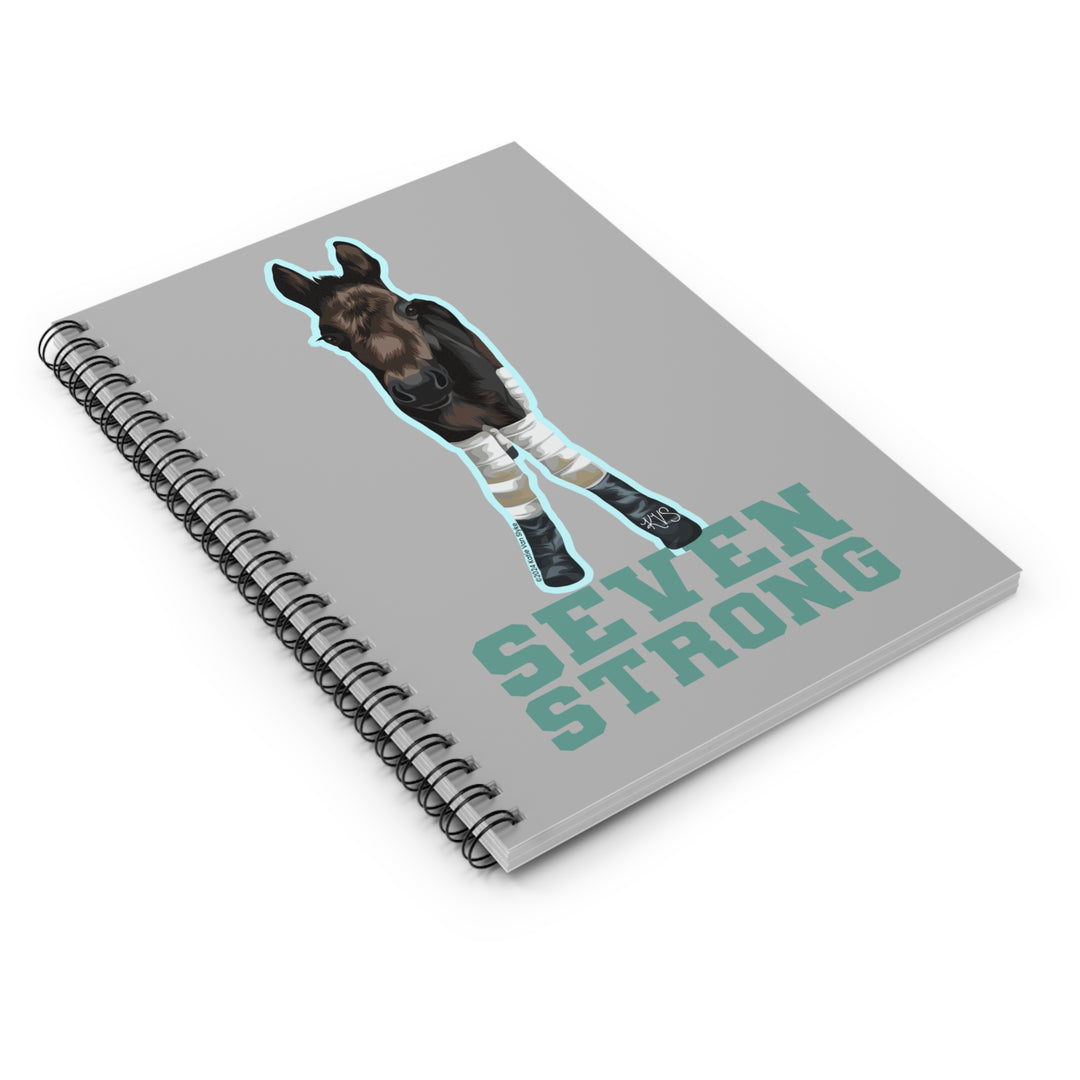 Seven Strong Notebook by Katie Van Slyke™